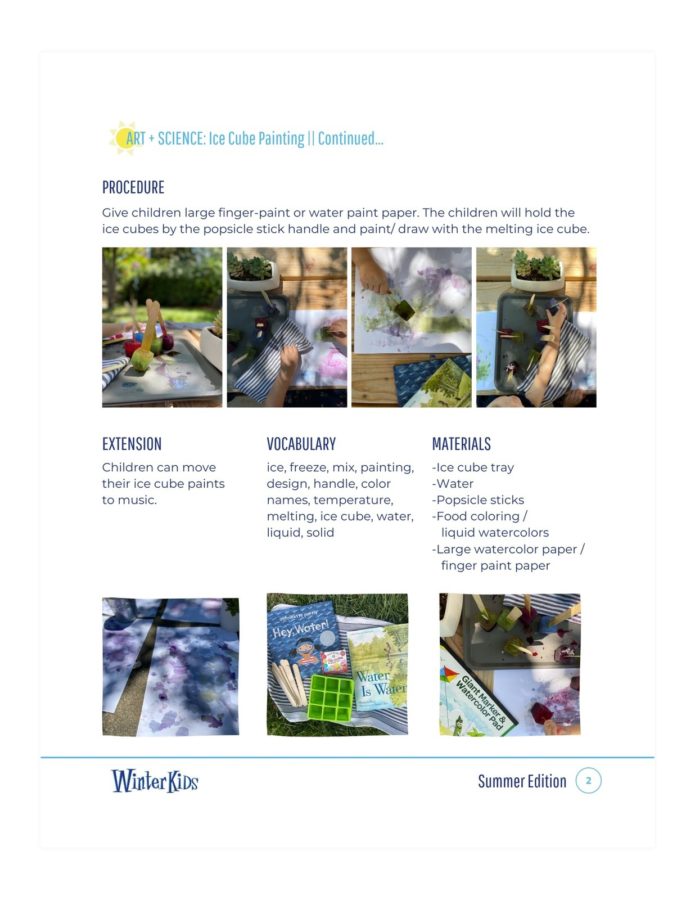Move, Learn & Explore with WinterKids: The Water Cycle + Ice Cube ...
