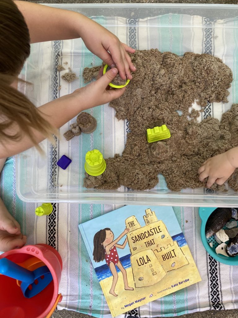 Stories & Sensory Tables: Exploring Sand + Sandcastles - WinterKids