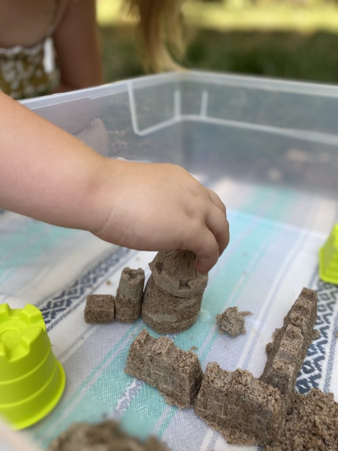 Stories & Sensory Tables: Exploring Sand + Sandcastles - WinterKids