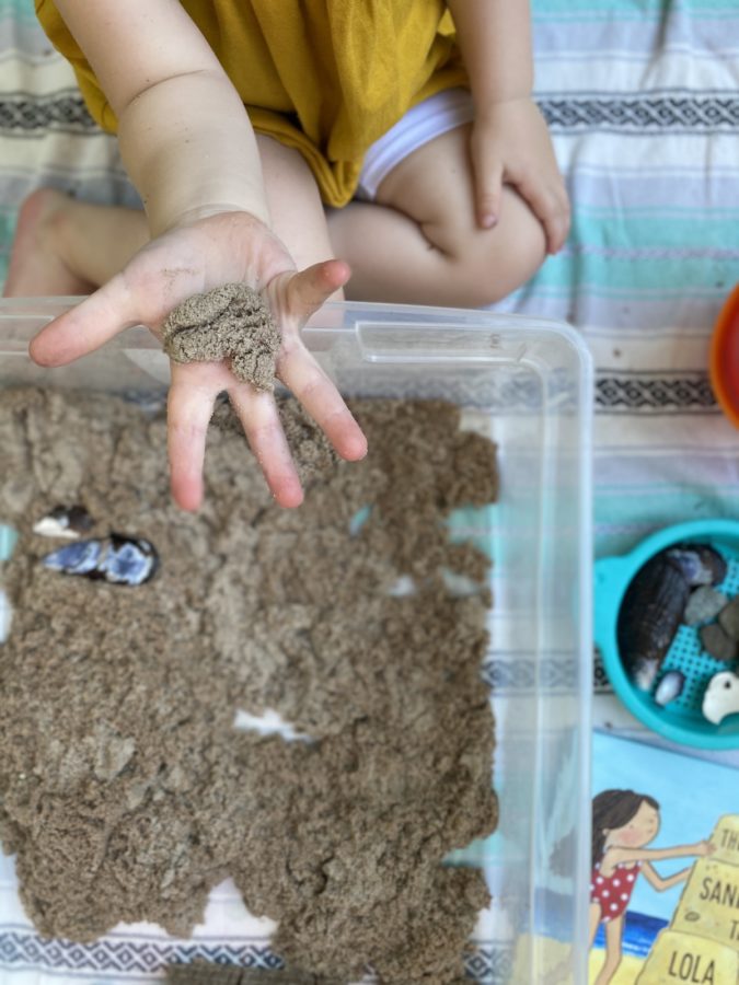 Stories & Sensory Tables: Exploring Sand + Sandcastles - WinterKids