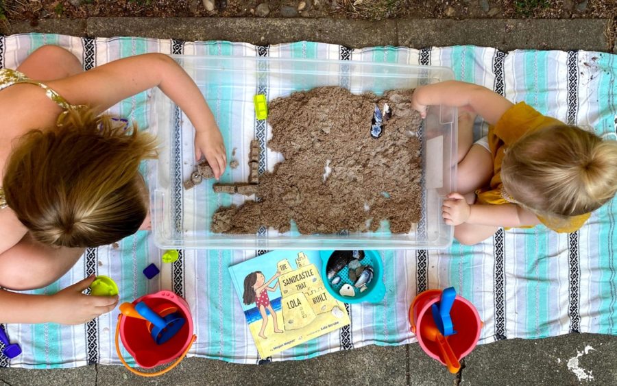 Stories & Sensory Tables: Exploring Sand + Sandcastles - WinterKids