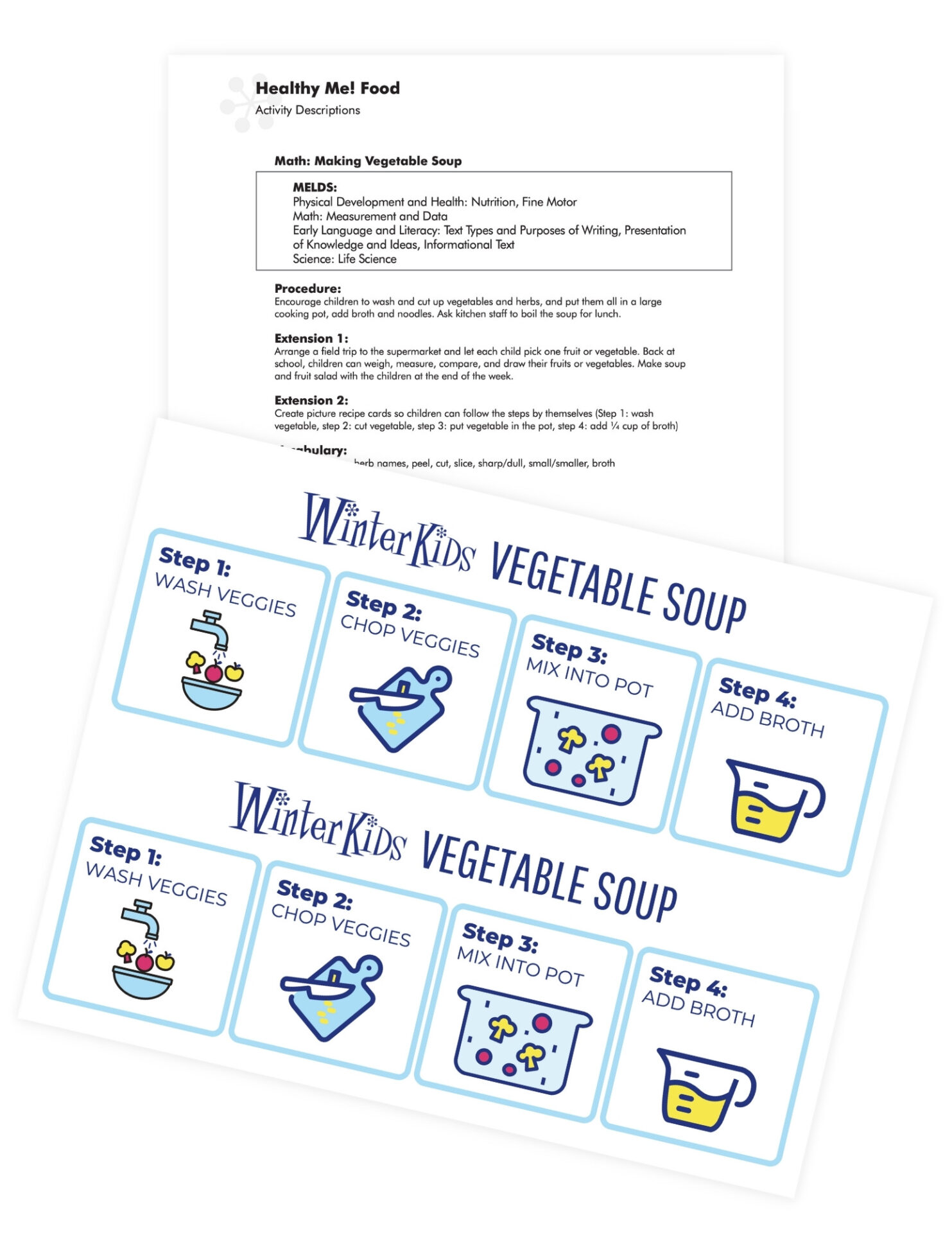 Easy Vegetable Soup Recipe Your Kids Can Make! - WinterKids